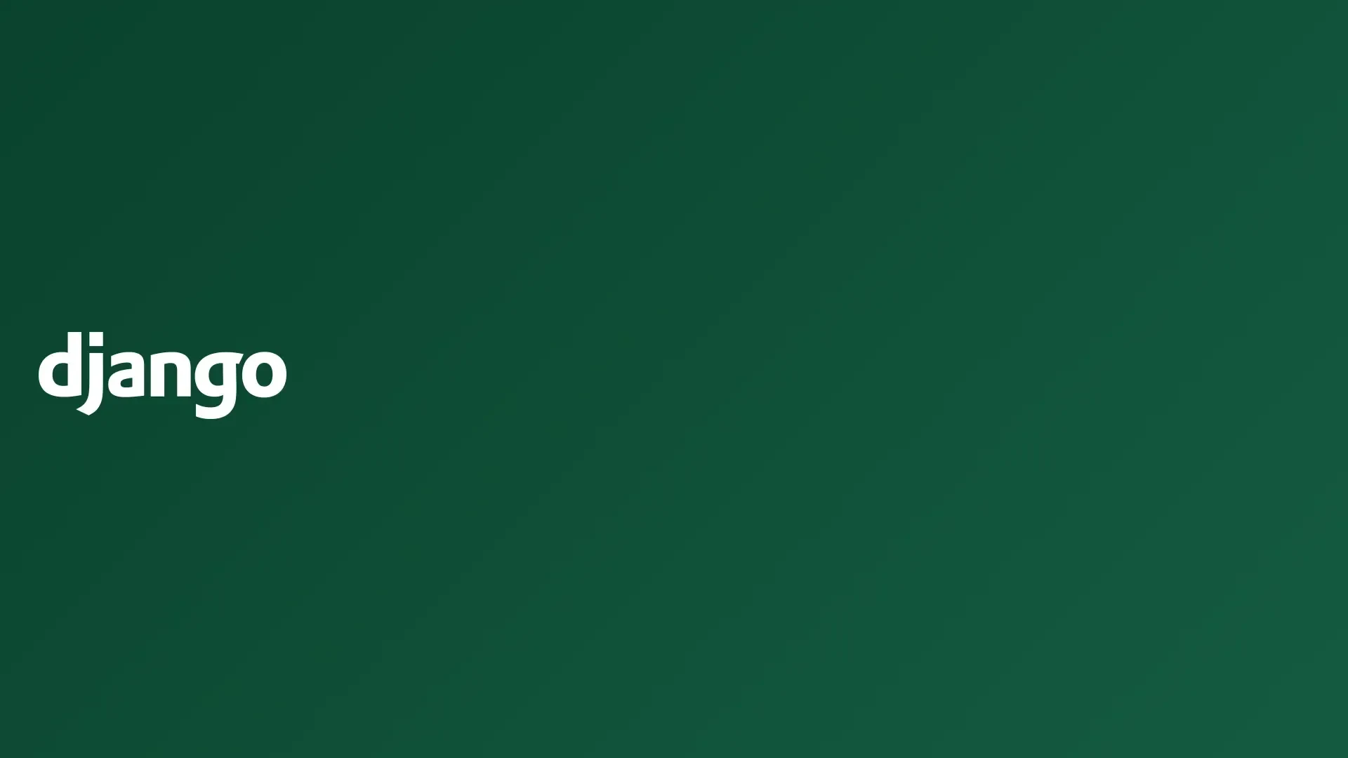 Powerful & Scalable Web Apps with Django