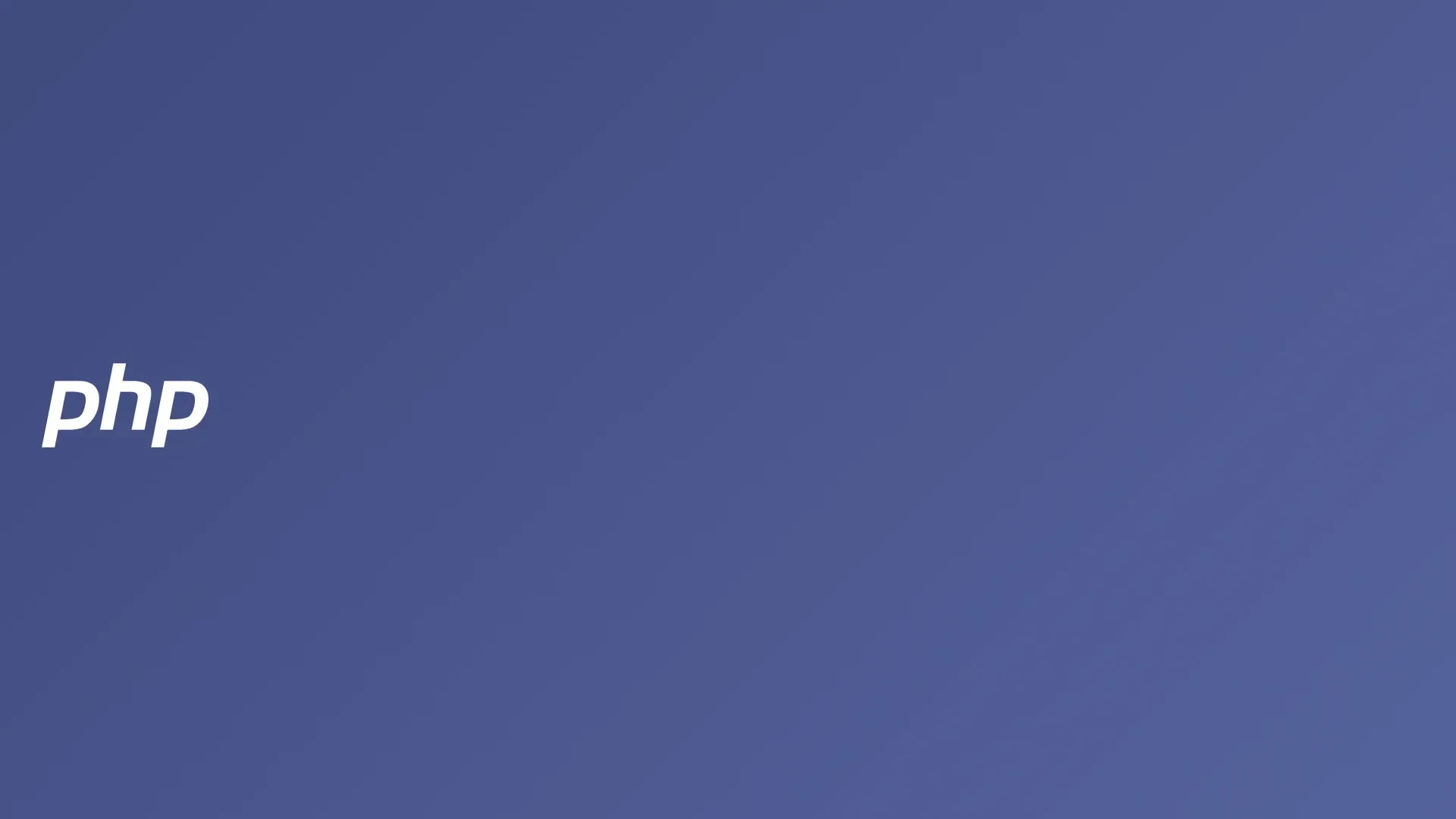 Dynamic Web Application Development with PHP